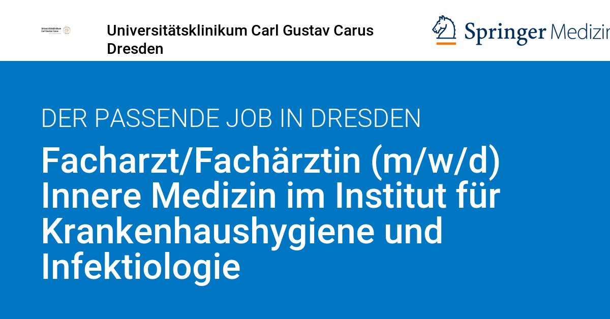 Facharzt/Fachärztin (m/w/d) Innere Medizin im Institut für ...